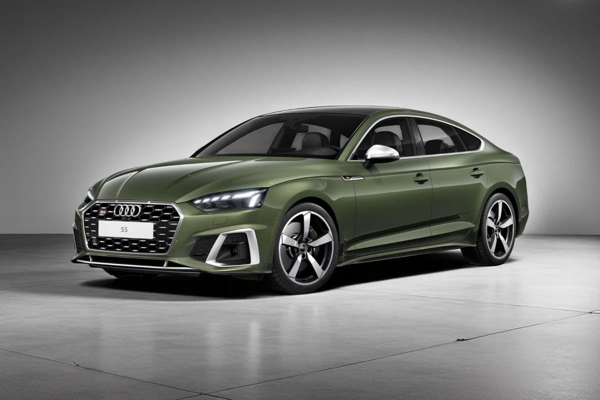 Audi A5 Sportback District Green Metallic – Check District Green ...